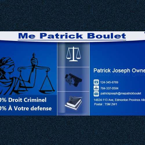 Help Me Patrick Boulet with a new stationery | Stationery contest