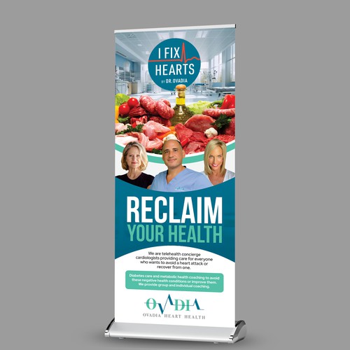 Designs | Create a banner for a heart surgeon that is saving people's ...