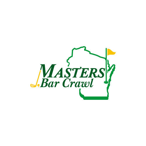 Designs | Mini golf bar crawl design during The Masters Golf Tournament ...