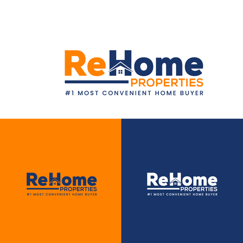 Designs | ReHome Properties | Logo design contest