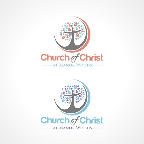 Create a logo for a local church that will stand out for young families ...