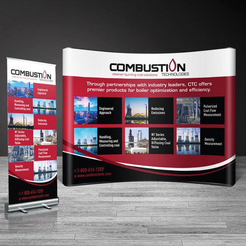 Design an eye-catching trade show banner that will "WOW" our customers ...
