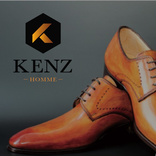 Design a new luxury logo for our company Kenz (leather handmade shoes ...