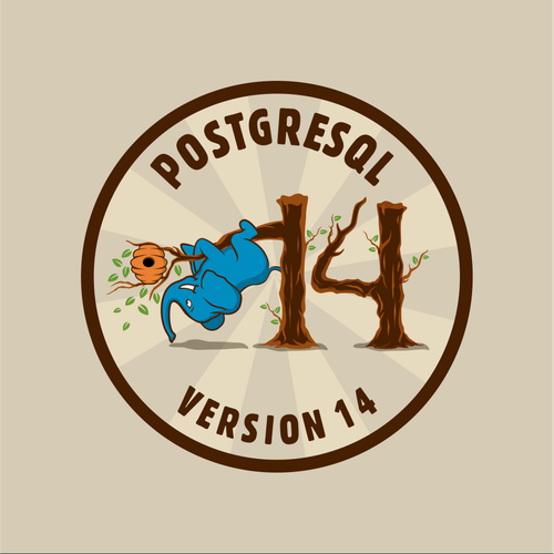 Designs | PostgreSQL 14 Release Artwork | Logo design contest