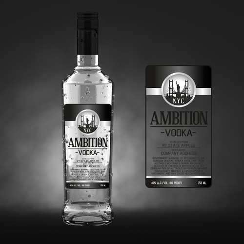 Create NYC's Newest Craft Vodka bottle label- guaranteed design payout ...