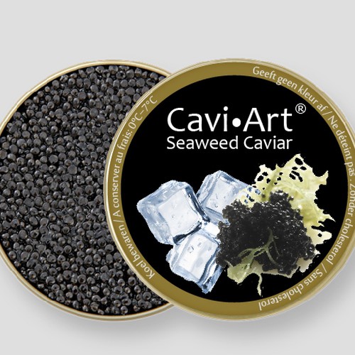 Seaweed Caviar - label design | Product label contest