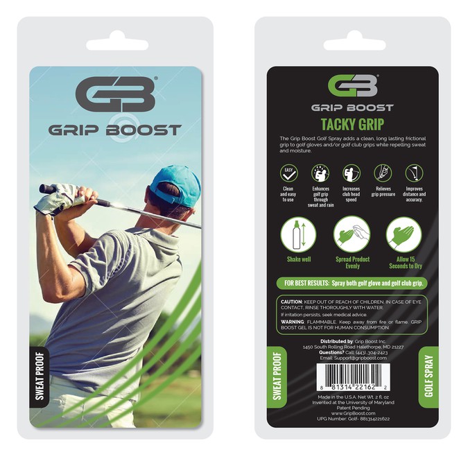 Create an Eye-catching design for Golf product packaging in retail ...
