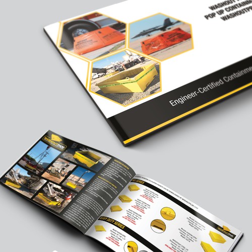 Design a multi page product knowledge brochure for three innovative ...