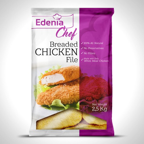 Horeca bag design for a new dedicated Chef subrange of established ...