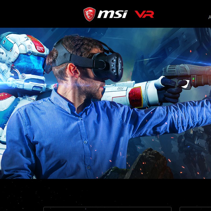 Design a cool VR gaming banner | Banner ad contest