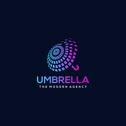 Designs | Umbrella Digital Logo Refresh: Dive into Color and Elevate Our Brand! | Logo design ...