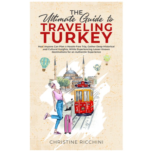 Designs | Design a Boho Vibe Style Book Cover for a Travel Guide | Book ...