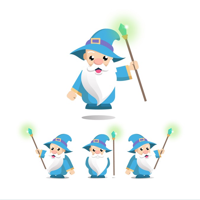 Create a wizard character for a startup! | Character or mascot contest