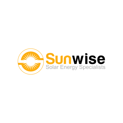 Create a modern and contemporary business logo for Sunwise Solar Power ...