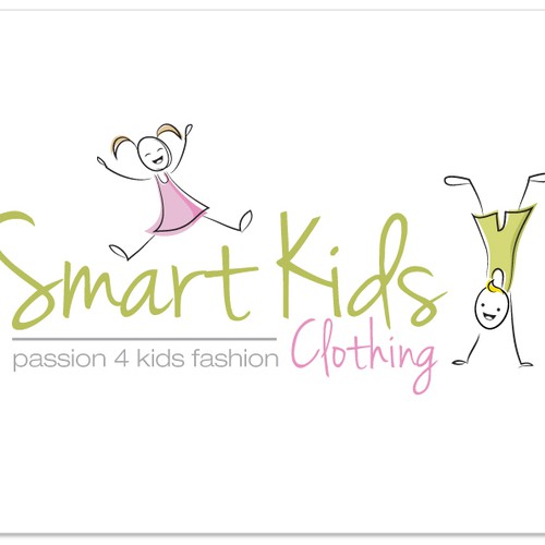 logo for SMART KIDS CLOTHING | contest di Logo
