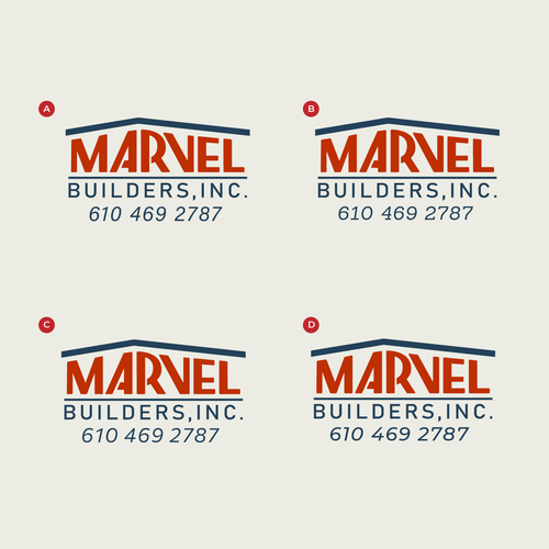 Designs | 80’s Throwback - Marvel Builders, Inc. | Logo design contest