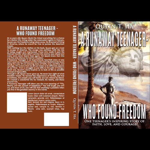 Designs | Cover for inspirational story of one man’s journey to freedom ...