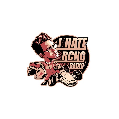 Design a Podcast Logo for a Professional Race Car Driver!! | Logo ...
