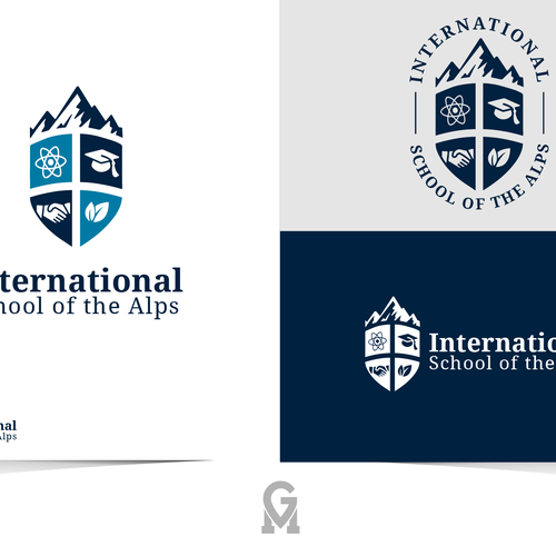 Designs | A powerful new logo for an international school in the French ...