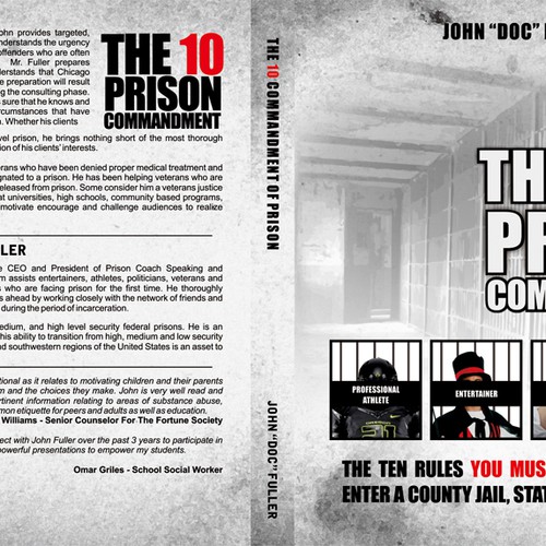 Designs | Create a book cover for a Prison Consultant! | Book cover contest