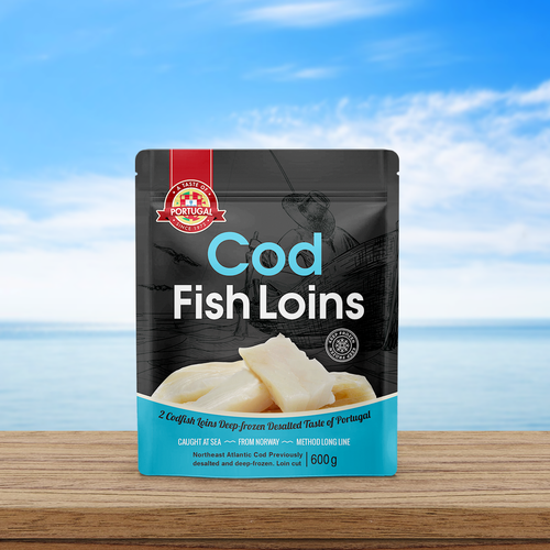 Cod Fish Pouch to Design | Product packaging contest