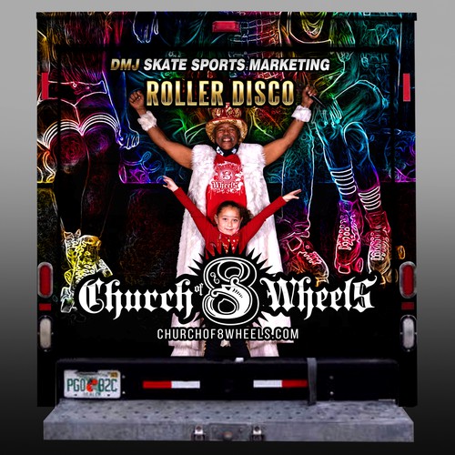 Designs | Church of 8 Whells Van Full Wrap | Car, truck or van wrap contest