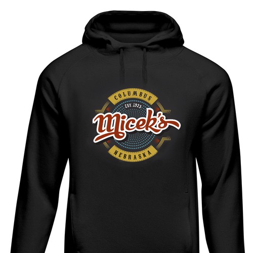Designs | Retro hoodie illustration design for family owned bar ...