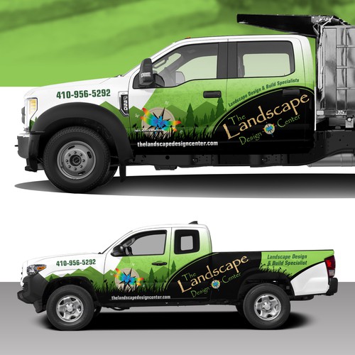 Bright, Clean, Elegant Wrap for an established Landscape Design/Build ...