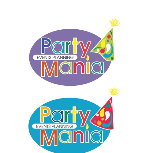 Logo for Party Mania an Event Planning Company | Logo design contest