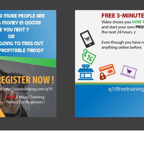 Create a captivating flyer for fastest growing e-commerce company in ...