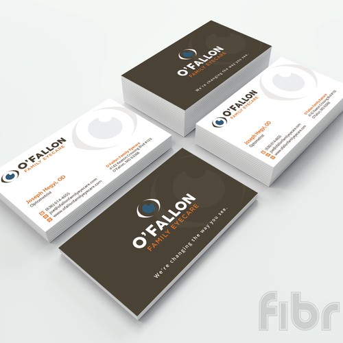 Visiting Card Design For Eye Doctors
