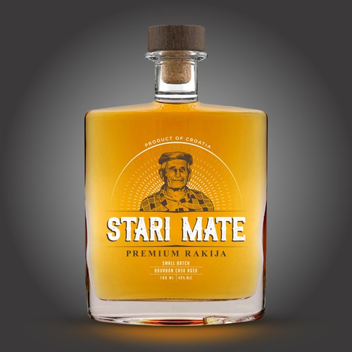 Designs | Design a bottle label for a new Rakija from Croatia | Product ...