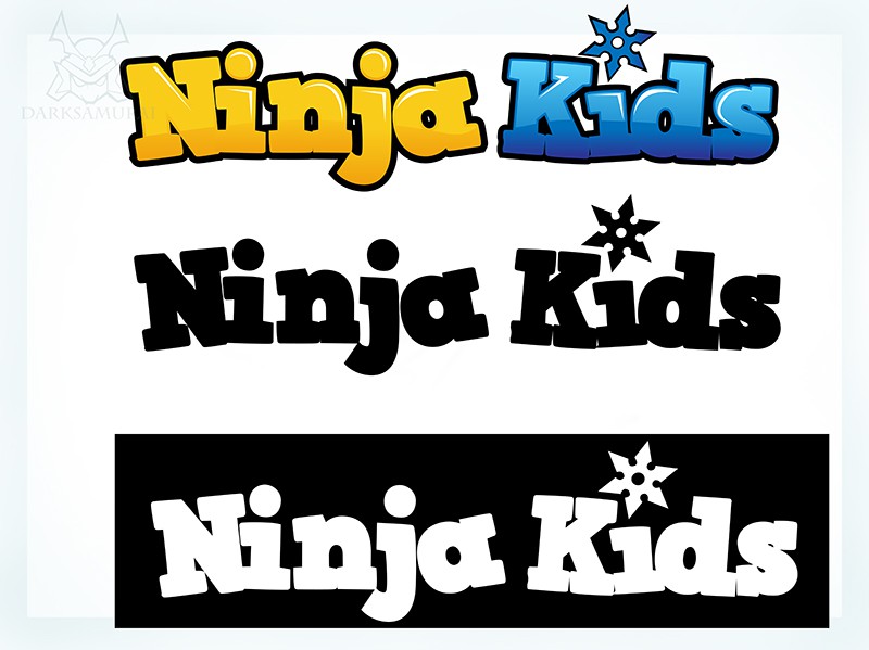 ninja kids logo | Logo design contest