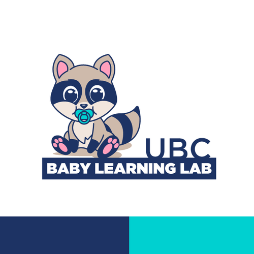 Designs | Baby Learning Lab logo: raccoon! | Logo design contest