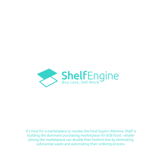 The Logo for the Next largest Marketplace: Shelf Engine | Logo design ...