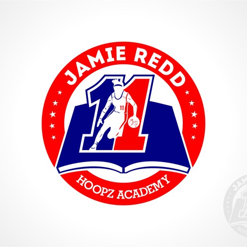 logo for Jamie Redd Hoopz Academy | Logo design contest