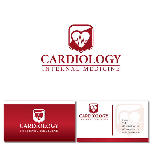 Polish internal meicince cardiology practice logo | Logo & business ...
