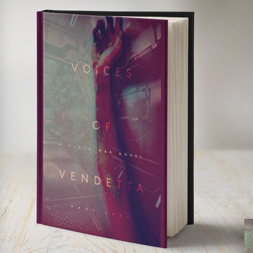 Eye Catching Gritty Cover for Gritty SciFi Novel | Book cover contest