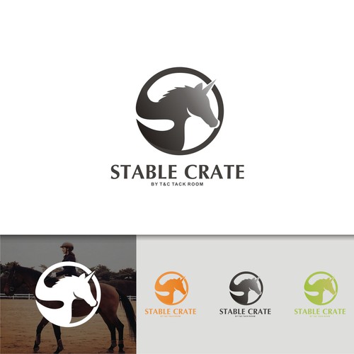 Horse and Rider Subscription Box Logo | Logo design contest