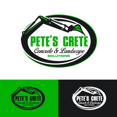 Designs | design a new trendy logo for a concrete and landscaping ...