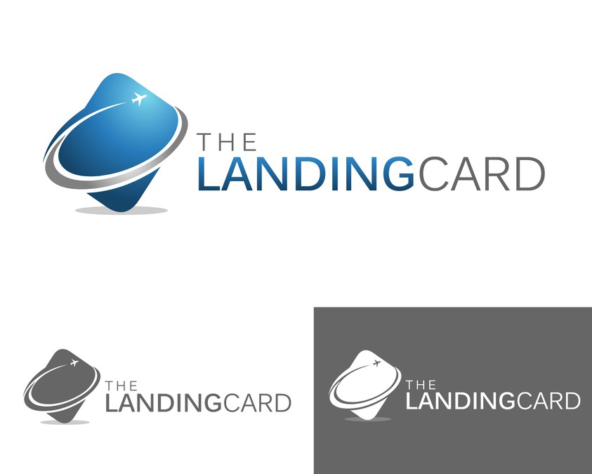 Logo for "THE LANDING CARD" | Logo design contest