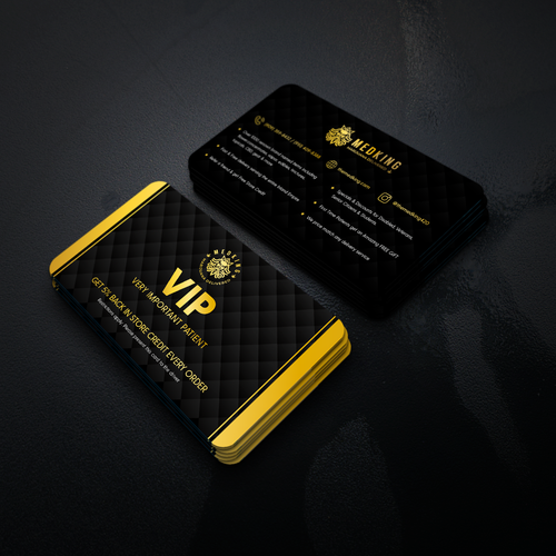 VIP Member card for cannabis delivery service | Business card contest