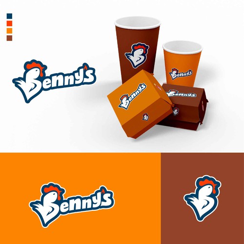 Designs | Design a fried chicken logo & pattern for a fried food outlet ...