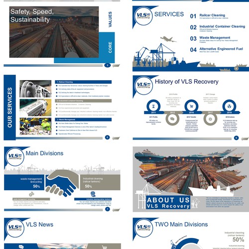 Designs | VLS Recovery Services | PowerPoint template contest