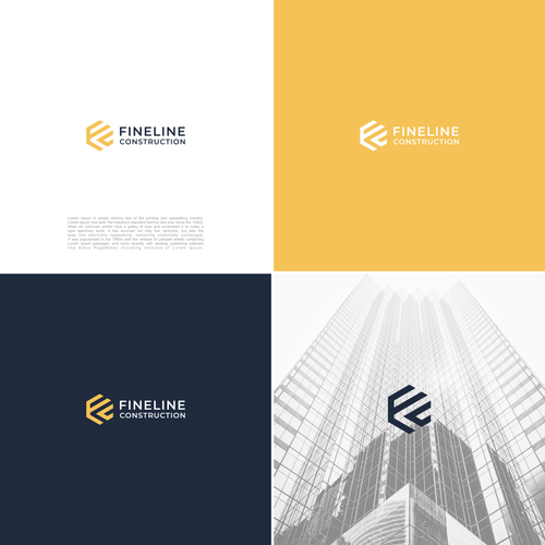 Designs | Clean and Modern Logo for a Construction Company | Logo ...