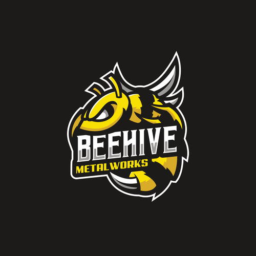 Design A Powerful Bad Ass BEE Logo for Beehive Metalworks | Logo design ...
