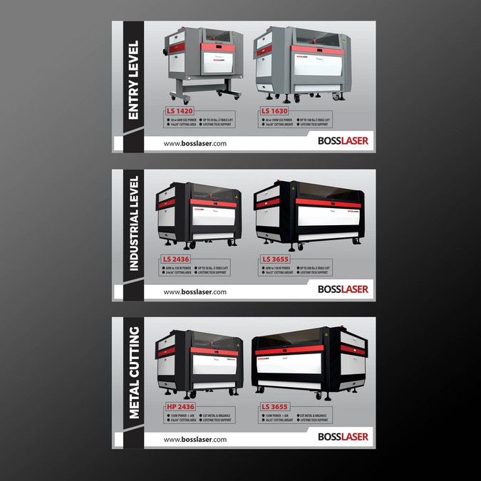 Design 4x8' Laser Machine Banners | Poster contest