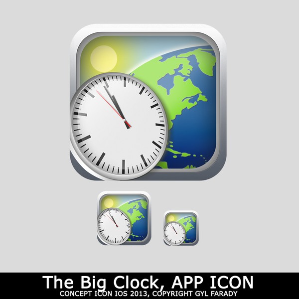 Ios 7 Clock Icon