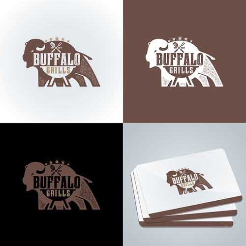 Buffalo Grills Logo Designs | Logo & brand identity pack contest