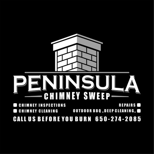Chimney Sweep company van logo (design as van wrap) | Logo design contest
